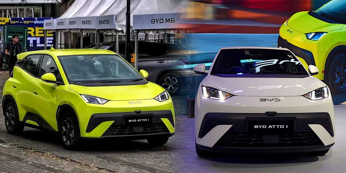 BYD Atto 1 Paling Banyak Dicoba Pengunjung GJAW 2025 - BYD Bandung